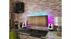9 Awesome Custom Built Wall Mounted PC Build Examples